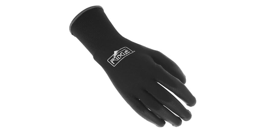 Ridge Men's Sure-Grip Gloves, 3-Pack