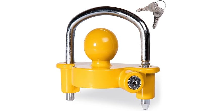 Universal Trailer Coupler Lock
