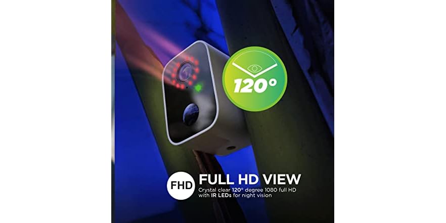 Home Zone Security Wi-Fi Outdoor Security Camera