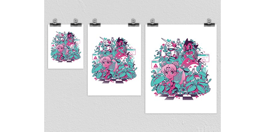 "AnimeWave" Matte Poster