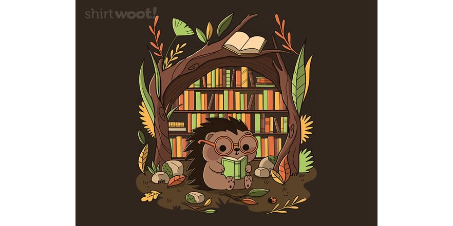 Hedgehog Cozy Library