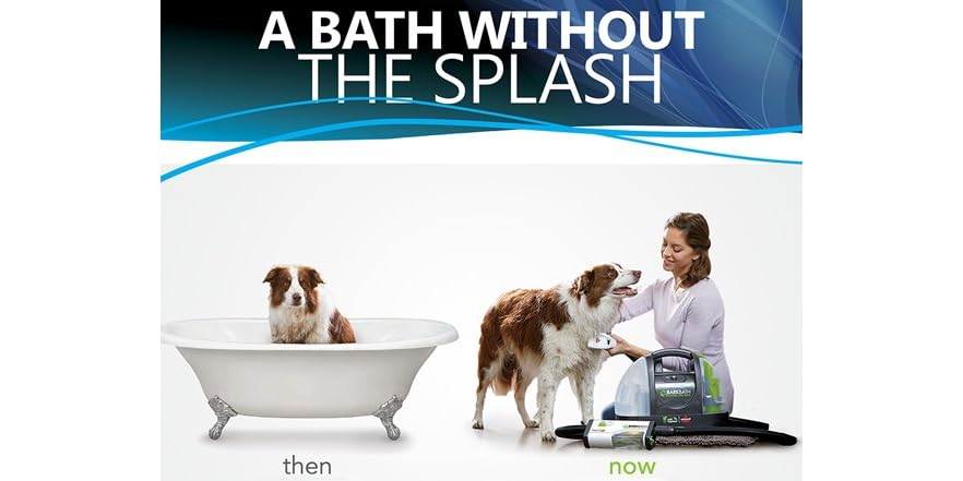 Bissell BarkBath Portable Dog Bath System