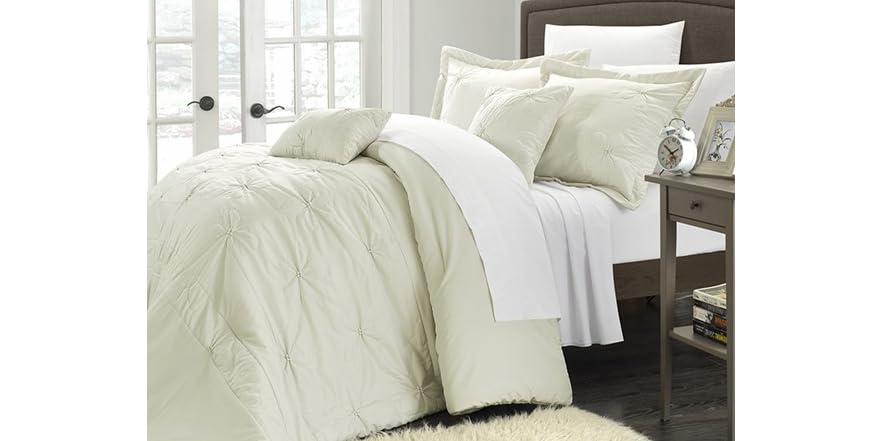 Arabella 5-Piece Floral Quilted Comforter Set