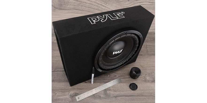 Pyle 12-inch 600 Watts Slim Subwoofer Box