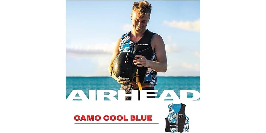 Airhead Men's CAMO Life Jacket