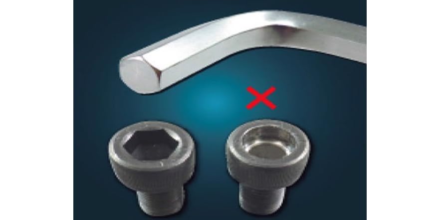 Damaged Socket Head Extractor: Sockets
