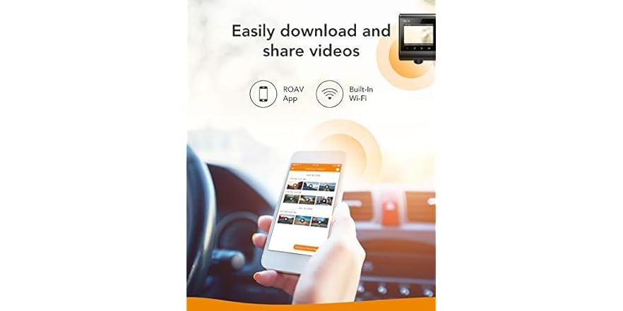 Roav DashCam S1, by Anker, Dash Cam, Dashboard Camera, Full HD 1080p ...
