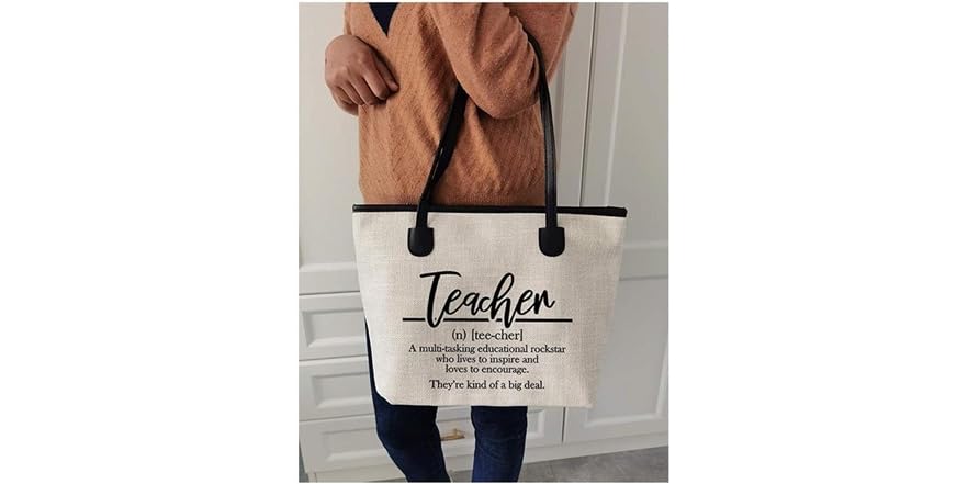 Teacher Definition Printed Book Tote