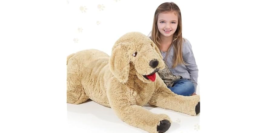 Giant Dog Stuffed Animals 55"