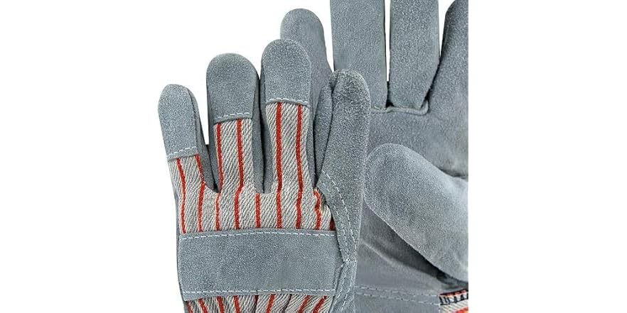 Magid Duramaster Cow Split Palm Glove, Medium