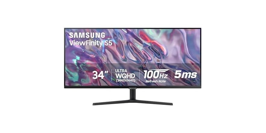 Samsung 34" QHD Monitor | LS34C502GANXZA (Open Box)
