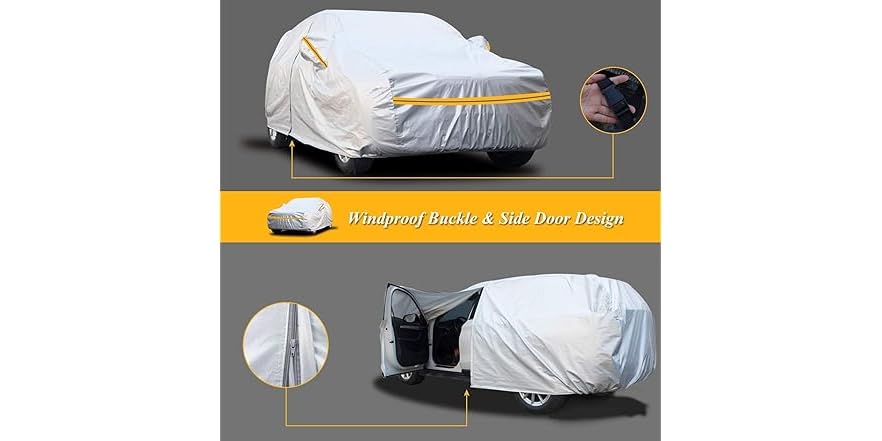 Autsop Car Cover for Sedan SUV & Hatchbacks