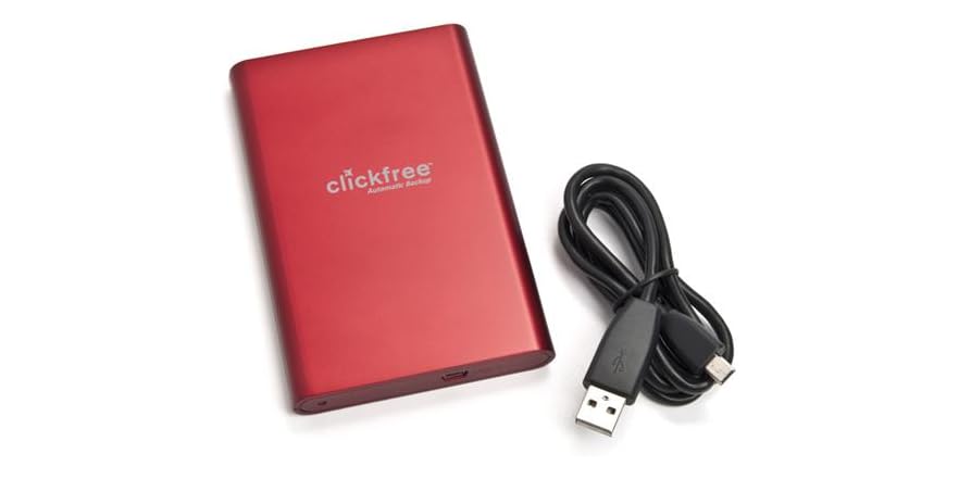 Clickfree C2 500GB Portable Backup Drive Special Edition