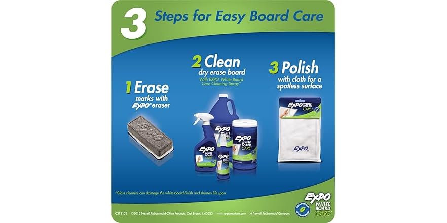 EXPO Dry Erase Block Whiteboard Eraser