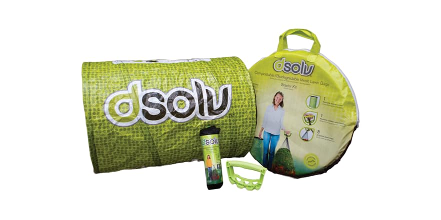 DSolv Lawn Leaf Bag Starter Kit