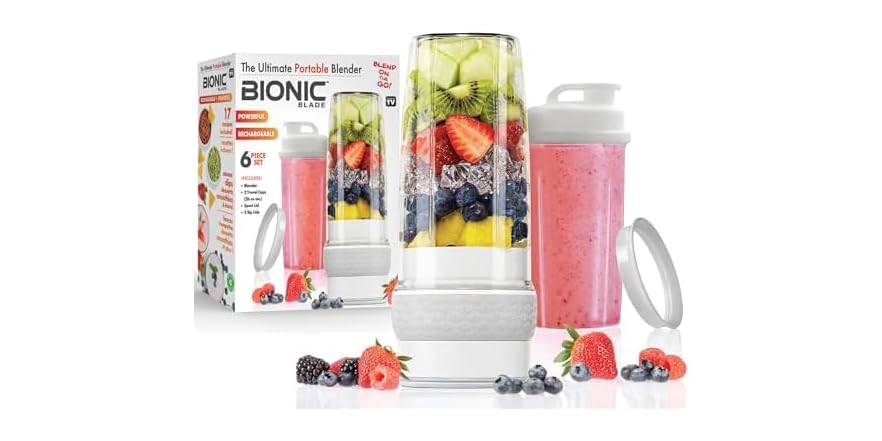 Bionic Blade 6Pc Personal Blender 26oz