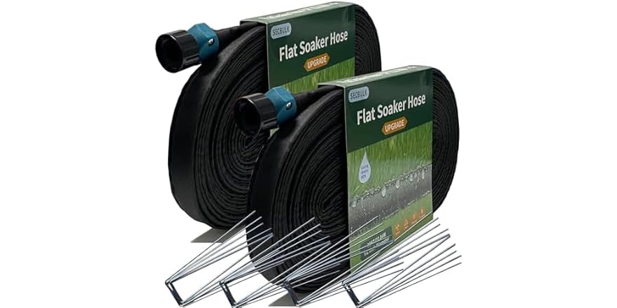 Secbulk 2025 Flat Soaker Hose - Various Sizes