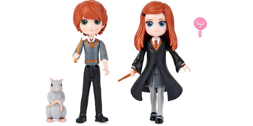 Magical Minis Ron and Ginny Weasley