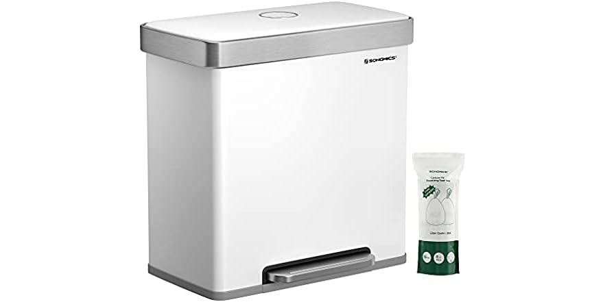 SONGMICS 16 Gallon Kitchen Garbage Can