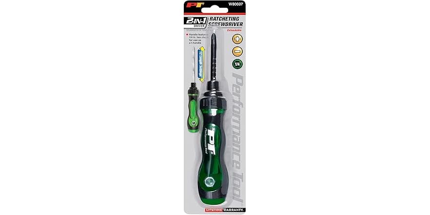 2-in-1 Ratcheting Screwdriver sdwe455