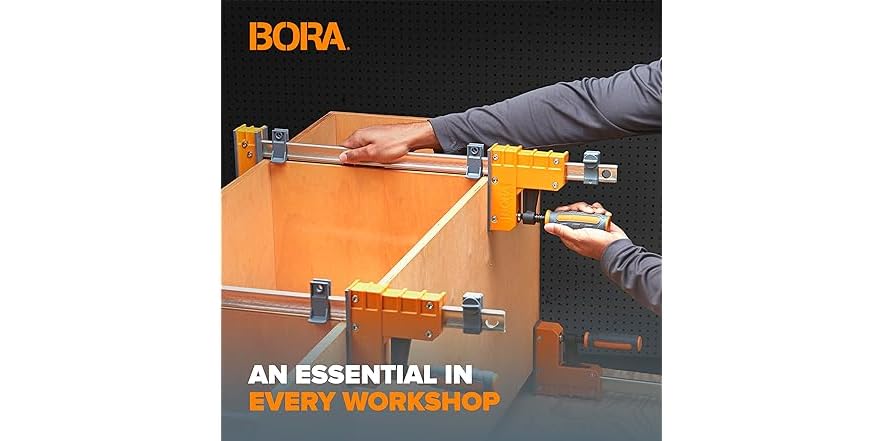BORA 571650 8pc 24in & 40in Parallel Clamp Set