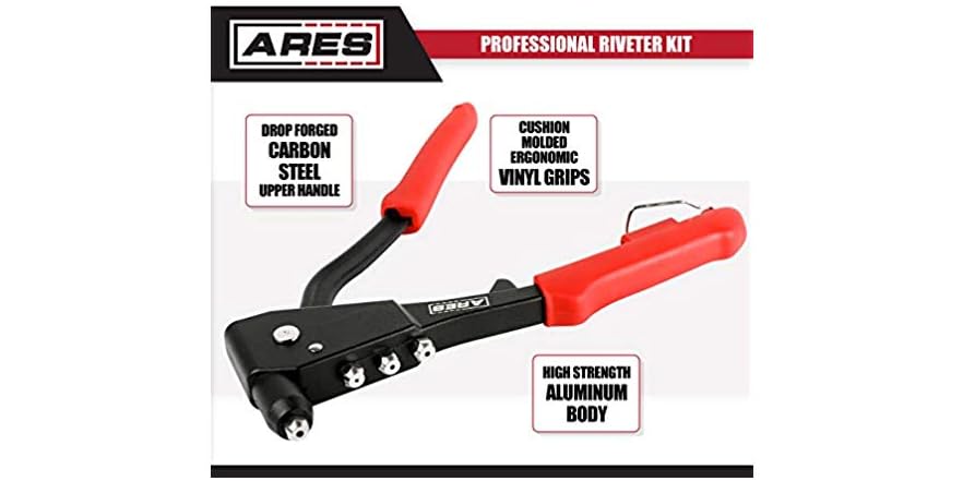 Pop Rivet Gun with 60 Rivets