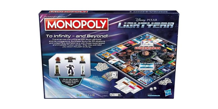 Monopoly Lightyear Board Game