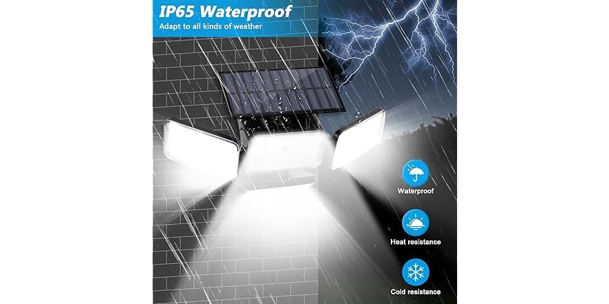 Mokot Solar Lights Outdoor- 2 Pack