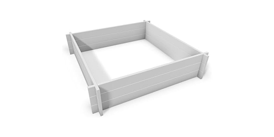 VITA Hudson 4x4 Raised Garden White