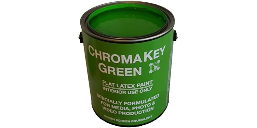 ChromaKey ChromaKey Green Paint 1 Gallon Green Sc