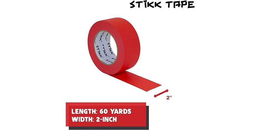 STIKK 4 Pack 2" inch x 60yd