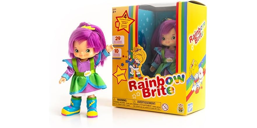 The Loyal Subjects Rainbow Brite 5.5" Stormy Poseable Doll