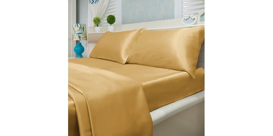 Luxury Home Polyester Sheet Set (4-Pc)
