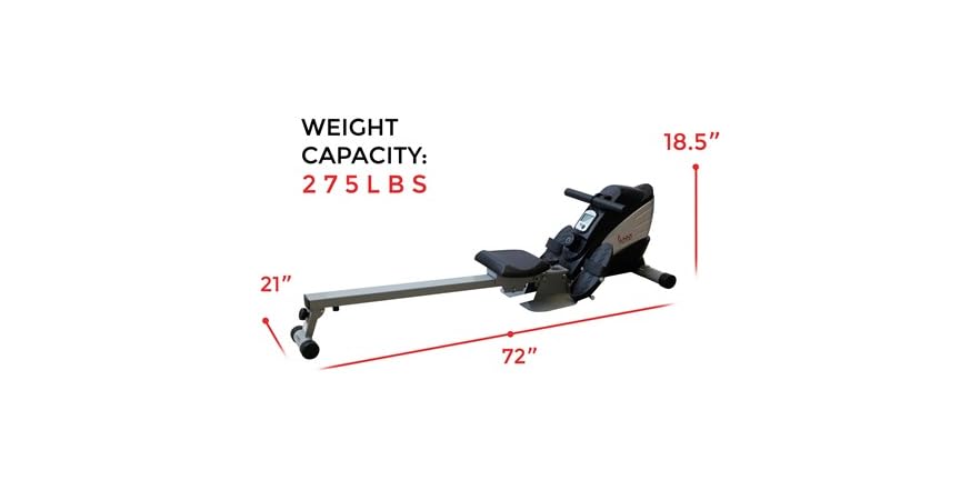 Sunny Health & Fitness SF-RW5622 Magnetic Rowing Machine
