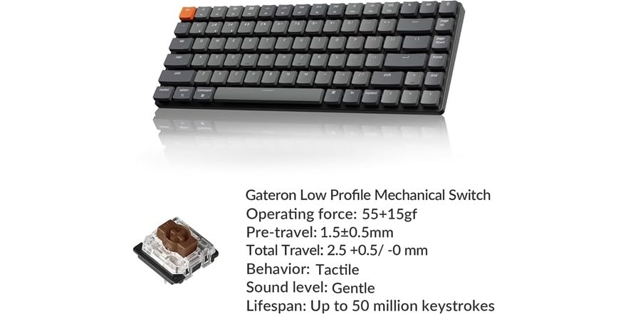 Keychron K3 Ultra-Slim Wireless Mechanical Keyboard