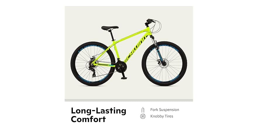Schwinn Timber ALX MTN Bike Adults 21-S