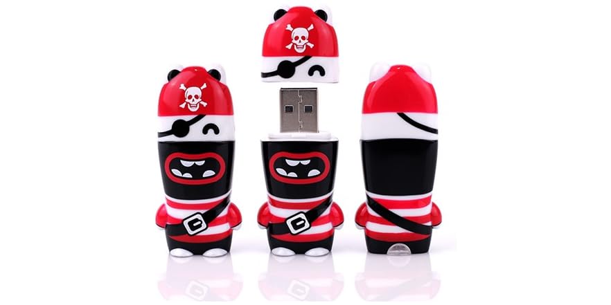 Marvin the Pirate 4GB USB 2.0 Flash Drive