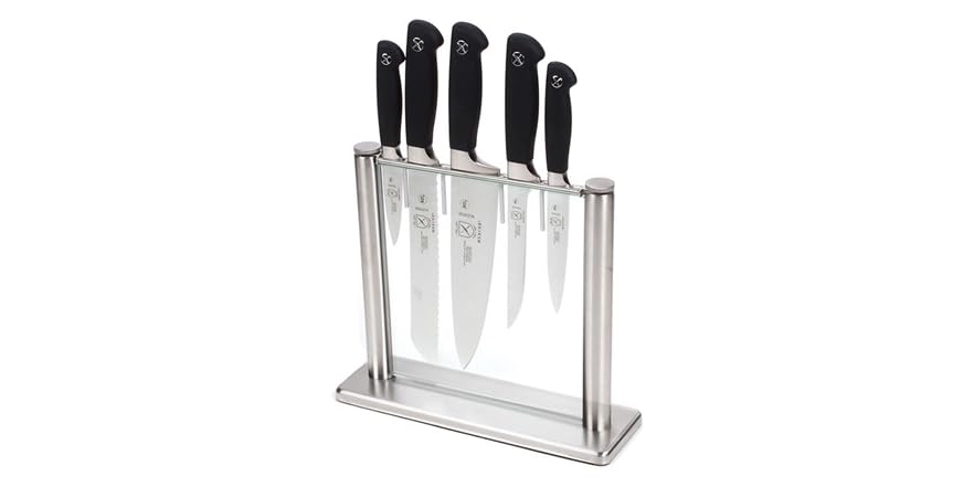 Mercer Genesis 6-Piece Forged Knife Block Set