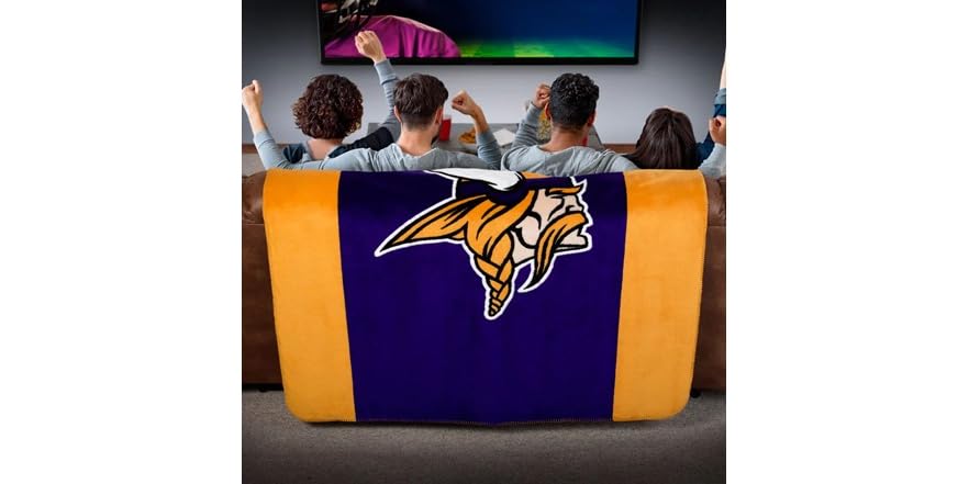 Minnesota Vikings NFL Plush Blanket