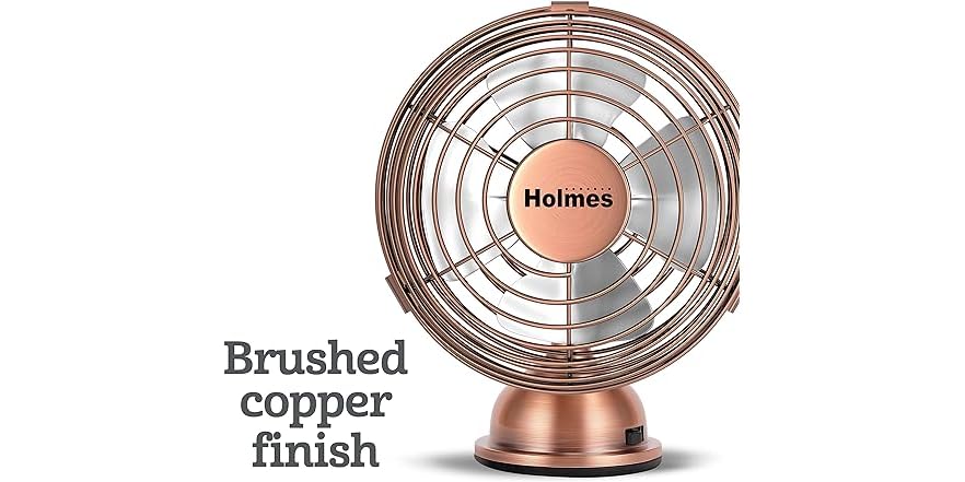 HOLMES 4" Mini Heritage Desk Fan 764021