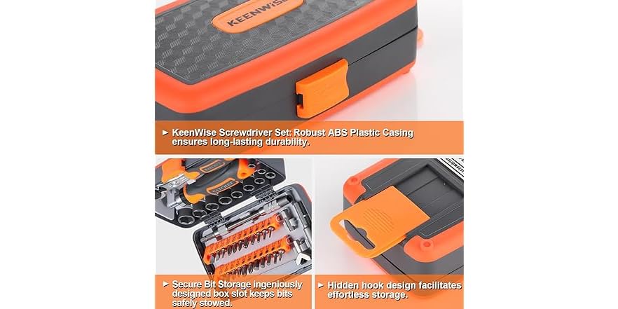 Keenwise 38 in 1 Ratchet Screwdriver Set 2880B