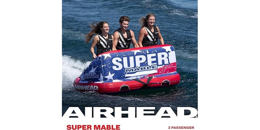 Airhead Super Mable 3-Person Towable Tube
