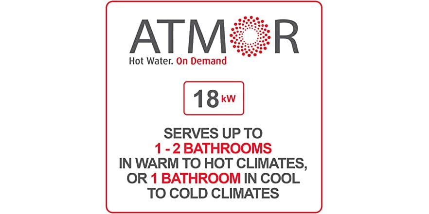 Atmor 18kW Tankless Electric Water Heater