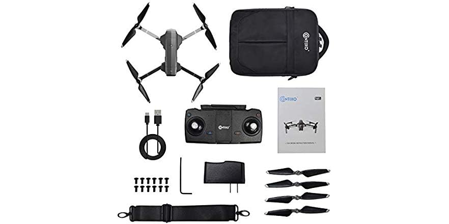 Contixo F24 Pro 4K Quadcopter UHD FPV GPS Foldable Drone