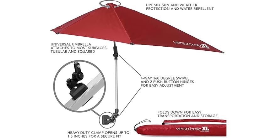 Sport-Brella Versa XL SPF 50+ Umbrella (Blue)