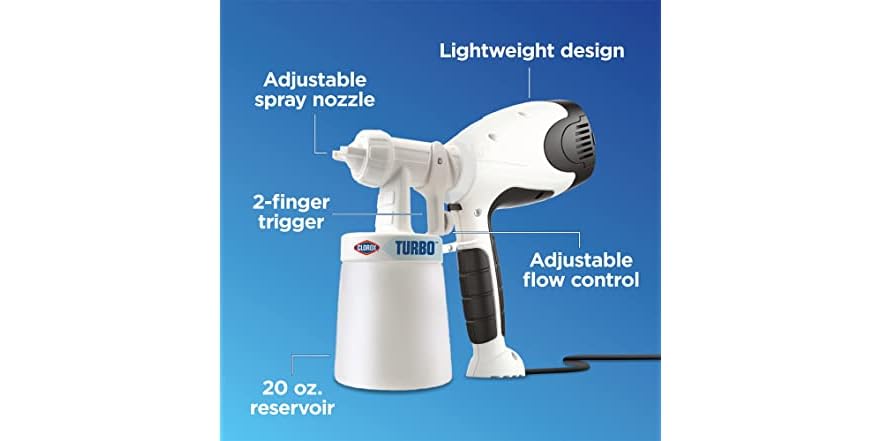 Clorox Turbo Handheld Power Sprayer