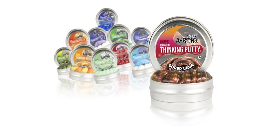 Crazy Aaron's Putty, 12 Mini Tins