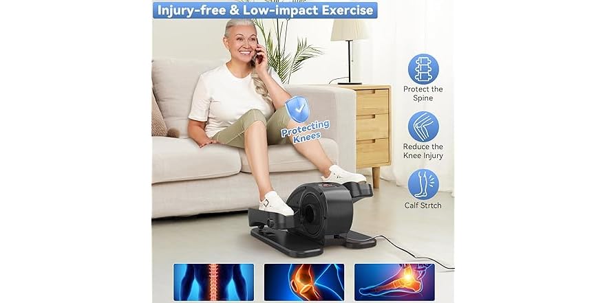 Tvdugim Under Desk Elliptical Machine