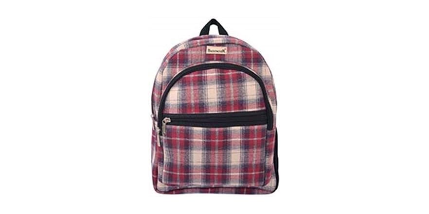 Backpacker Plaid Flannel Backpack
