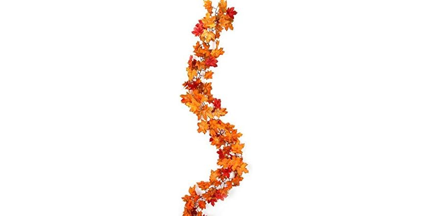 6 Feet Fall Garland Maple Leaf Chain